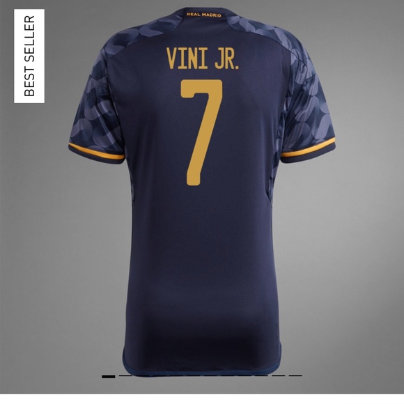 adidas | Shirts | Real Madrid Vini Jr Jersey | Poshmark